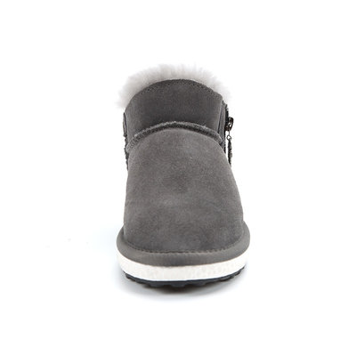 Breathable Anti Slippery Women Winter Ankle Boots With Popcorn Soles