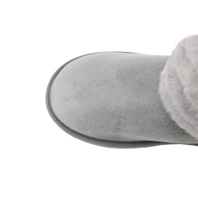 winter faux suede half booties suede ankle snow boots for women