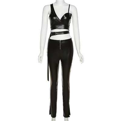 2022 summer new Arrival Custom women yoga Bras and Yoga Open fork Leggings Women Workout tracksuits Gym Fitness Sets crop top