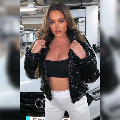 2020 New Arrival winter short coat for ladies long sleeve thick short casual loose coat jacket women