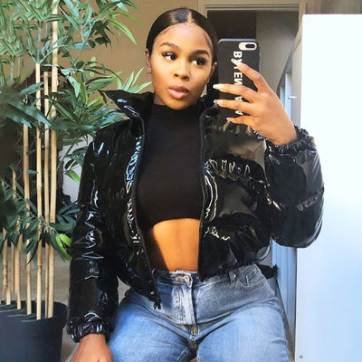 2020 New Arrival winter short coat for ladies long sleeve thick short casual loose coat jacket women