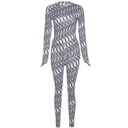 Wholesale Custom Women Ruched Butt Yoga Set Print Tight One-piece Top High Waist Pants Casual Suit Ladies Workout Sportswear