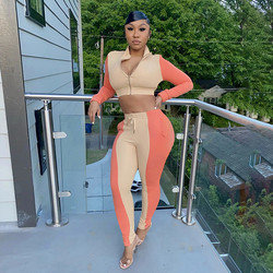 High Waist Tight Workout clothes fitness Apparel Athletic Wear Custom Women yoga Leggings loose 2 pieces Yoga Set