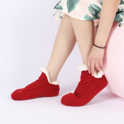 new arrival adult warm soft thick house shoes cosy home sleep floor fuzzy slipper women winter fluffy socks