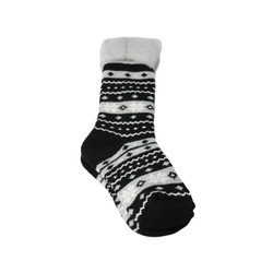 2 pairs Skidproof acrylic Warm Winter chunky Knitted slipper Socks for women anti slip socks