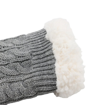 Casual Women's Winter Soft Warm Fuzzy Slipper Socks Home Indoor Floor Socks