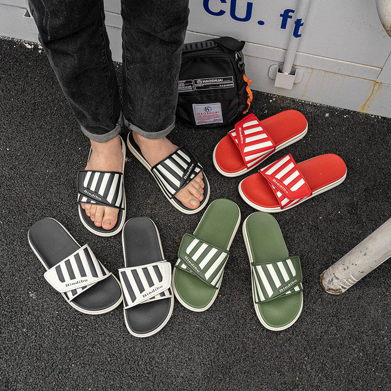 Comfortable Home Men Cozy Slippers Casual Summer  Anti Slip