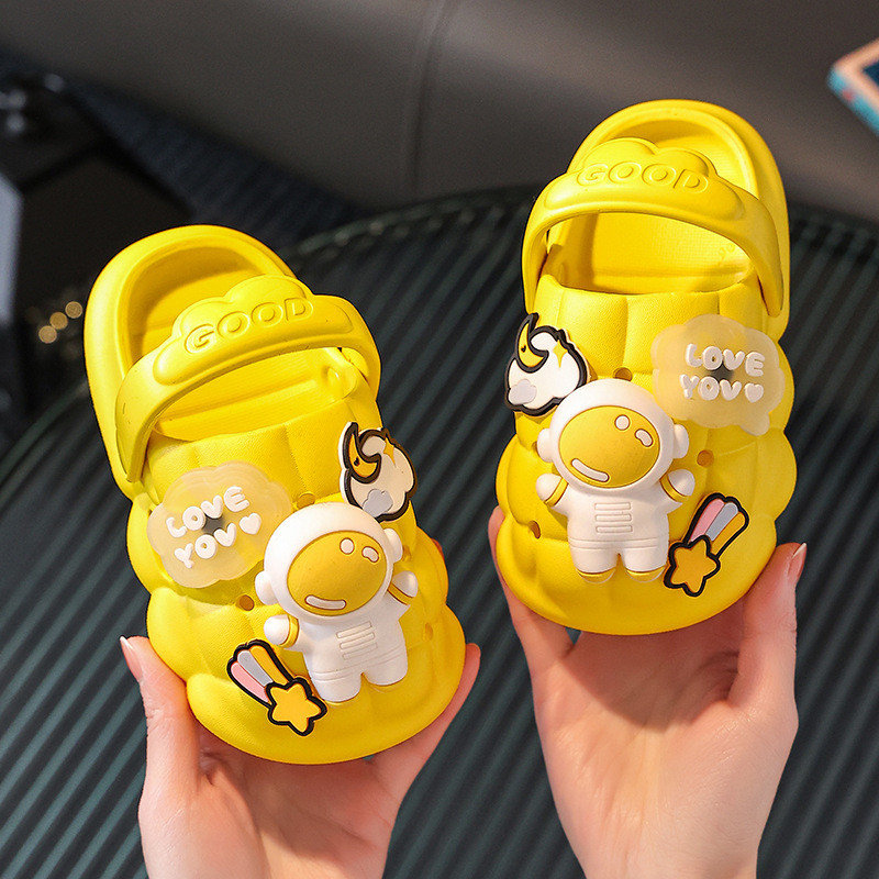 Astronaut Cartoon Children Slipper Summer Non Slip Soft Bottom Children Slipper