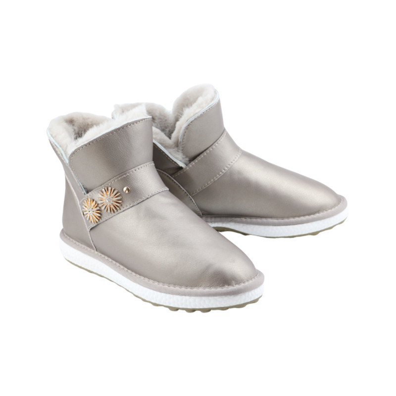 Real Leather Women Winter Snow Boots Snow Boots Warm Fashion Non Slip