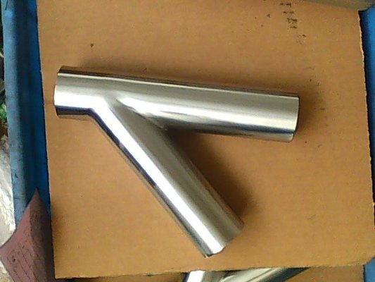 stainless steel Y type tee