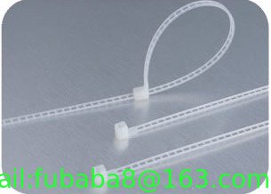 Trapezoid square hole cable ties
