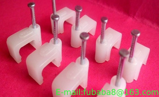 Square cable clip