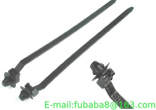 Automotive vehicle plug cable ties