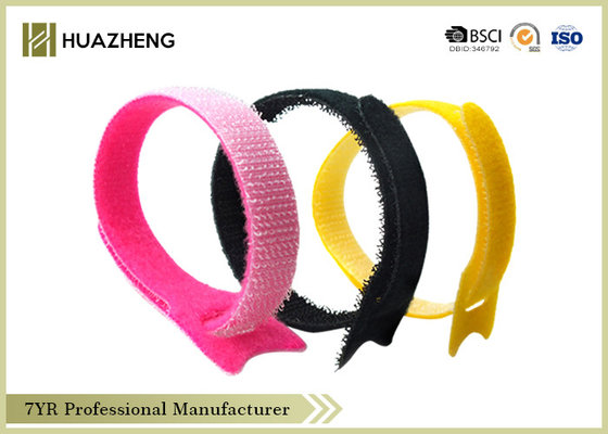 Polyester Double Sided Hook And Loop Cable Tie