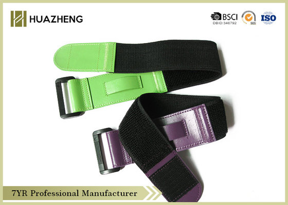 Plastic Buckle Elastic Hook And LoopBand For Training , Hockey Chin Strap