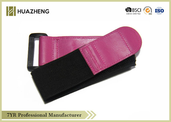 Custom Adjustable Hook And LoopElastic Straps Colorful For Pants Leg