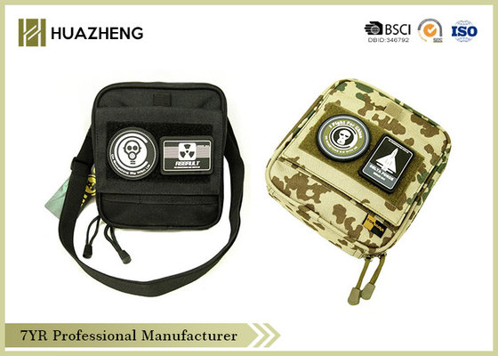 Circle / Square Bags Custom Hook And LoopPatches Durable Fashionable