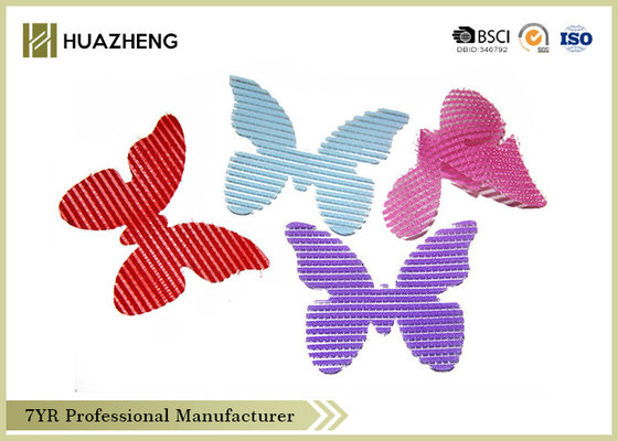 Beautiful Resusable Hook and Loop Butterfly Hair Clips Sticking Super Strong