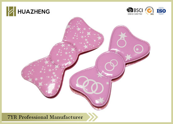 PVC Customized Ornament Magic Hair Clips ,  Hook and Loop Sticky Pads