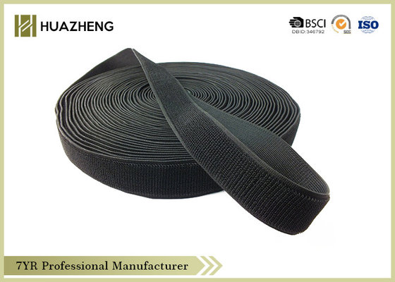 20mm Black Eco - Friendly Hook Loop Tape Fastener for Medical