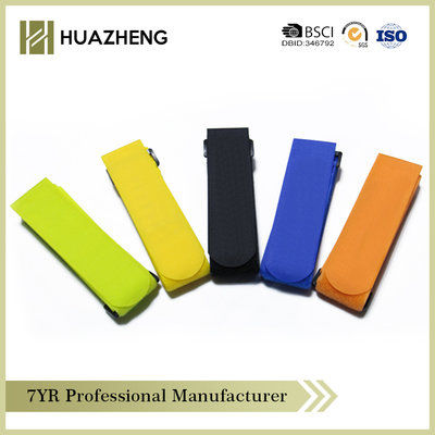 Colorful Nylon Hook And Loop Cinch Straps For Luggage / Cargo