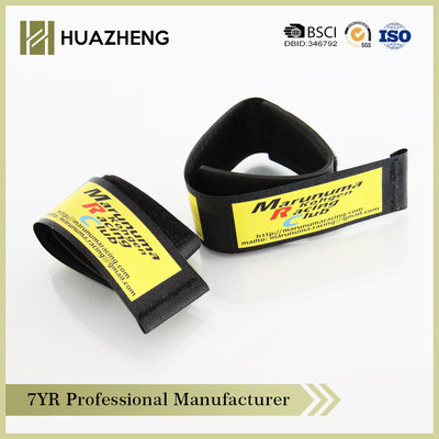 Polyamides Hook and Loop Ski Straps with Clear Printing Logo