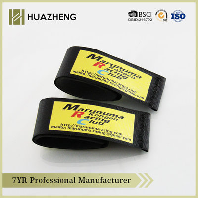 Polyamides Hook and Loop Ski Straps with Clear Printing Logo