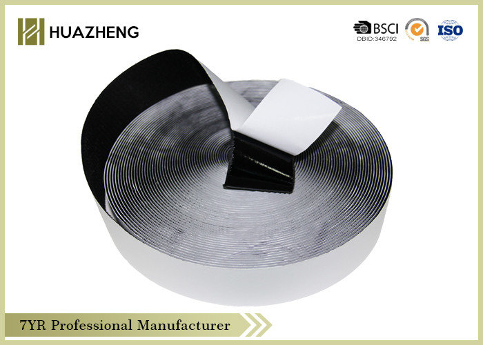 Heat Resistance Sticky Adhesive Hook And Loop Tape , Heavy Duty Hook And Loop