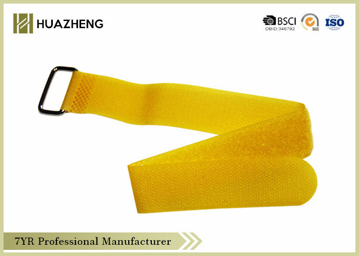 Colorful Binding Hook And Loop Ties / Straps For Cables Self-Locking