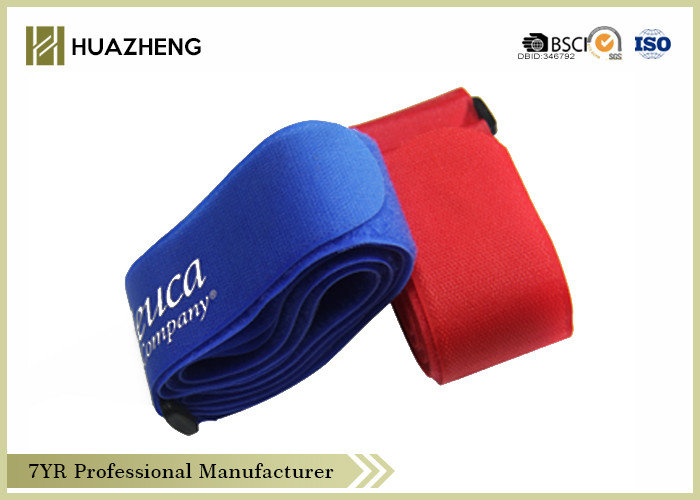 Colorful Flexible Personalised Hook And LoopLuggage Strap For Heavy Cargo