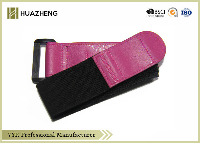 Custom Adjustable Hook And LoopElastic Straps Colorful For Pants Leg
