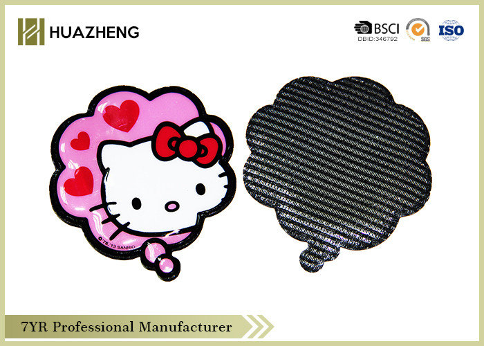 Custom Nylon Hook and Loop Self Stick Hair Clips For Babies SGS ROHS