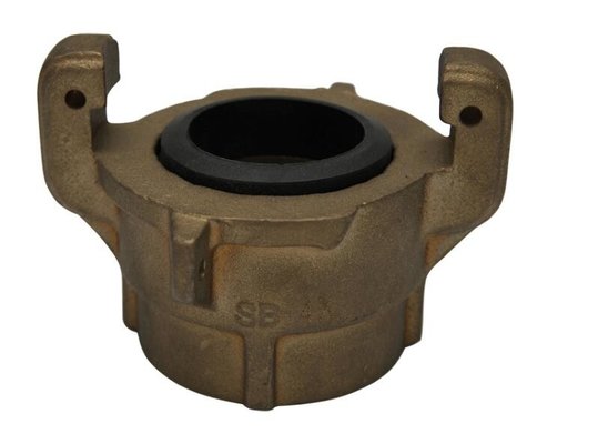 Aluminum Cast Iron Sandblast Hose Fittings , Crowfoot Air Hose Coupling