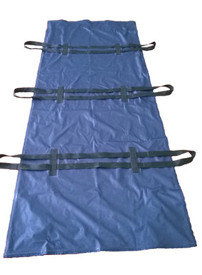 las bolsas para transportar cadáveres resistentes del transporte de nylon 190D con 6 manijas aseguradas remache
