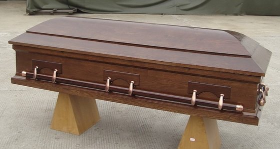 Cofanetto con le barre dell'oscillazione, cartone pieno di cremazione della bara di Eco di stile di U.S.A. dello strato