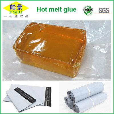 Perfect Hot Melt Pressure Sensitive Adhesive For DHL Courier Bags Bonding