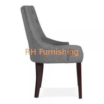 Classic design of fabric upholstered dining chair used for hotel rooms supplier