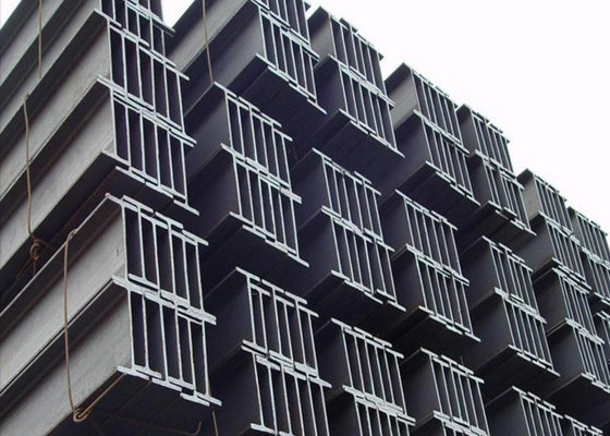 Building Support H Beam Steel High Performance SS400 / S235JR Material