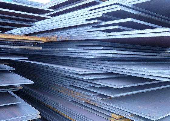 High Strength Low Alloy Steel Plate , JIS G 3106 SM490A Standard HR Steel Plate