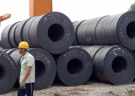 Durable Hot Rolled Steel Strip Grade Q195 - Q235 Material Custom 3 - 8 Ton Weight