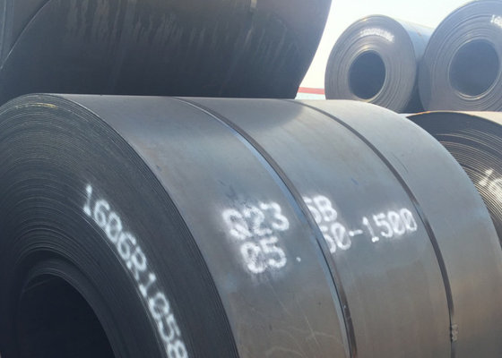 Hot Rolled Coil Of Steel , Width 1500mm Carbon Steel Coil 10 - 30 Ton Weight