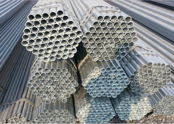Hot Dip Galvanized Steel Pipe 2.2 - 10 Mm Thickness 10mm - 1680mm OD