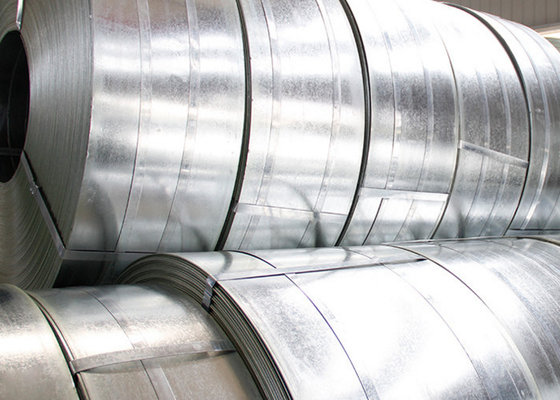Corrosion Resistant Hot Dip Galvanized Steel Strip Width 20mm - 850mm