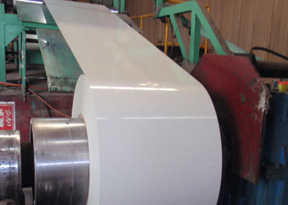 Cold Rolled Coated Steel Coils , Coil Coating Paint For Roof Color Tile