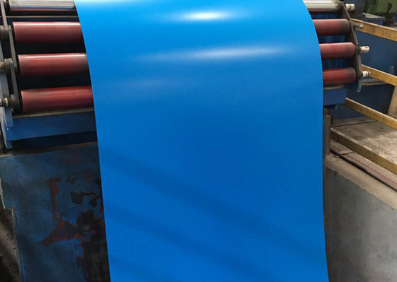 Cold Rolled Coated Steel Coils , Coil Coating Paint For Roof Color Tile
