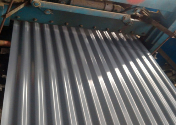 High Grade Steel Corrugated Roofing Sheets , Building Steel Profile Roofing Sheets