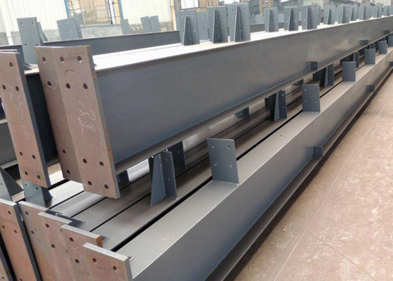Building Support Hot Rolled H Beam , 17.2 - 283kg / M Weight Wide Flange H Beam