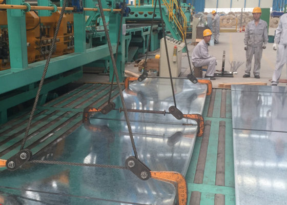 Anti Corrosion Zinc Coated Sheet Metal , Corrugated Galvanized Plate Steel
