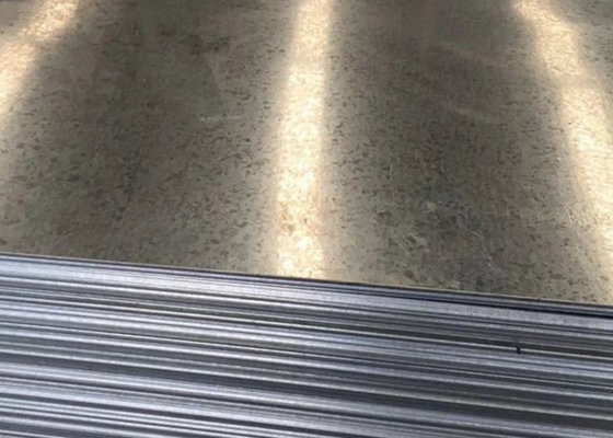 Hot Dip Galvanised Metal Sheet , 40 - 275g Zinc Layer Galvanized Steel Panels