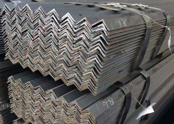 Equal Hot Rolled Angle Steel Q235 Carbon Steel Material 100 * 10mm / 50 * 5mm